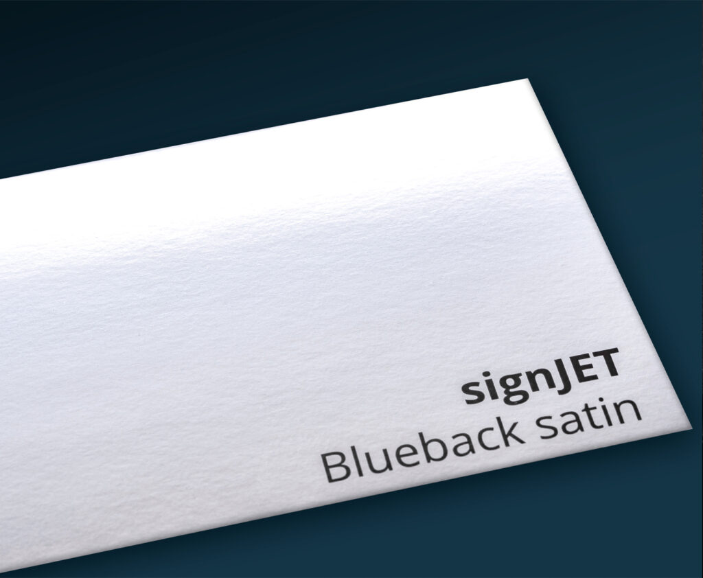 signJET Blueback Satin - Rauch Papiere