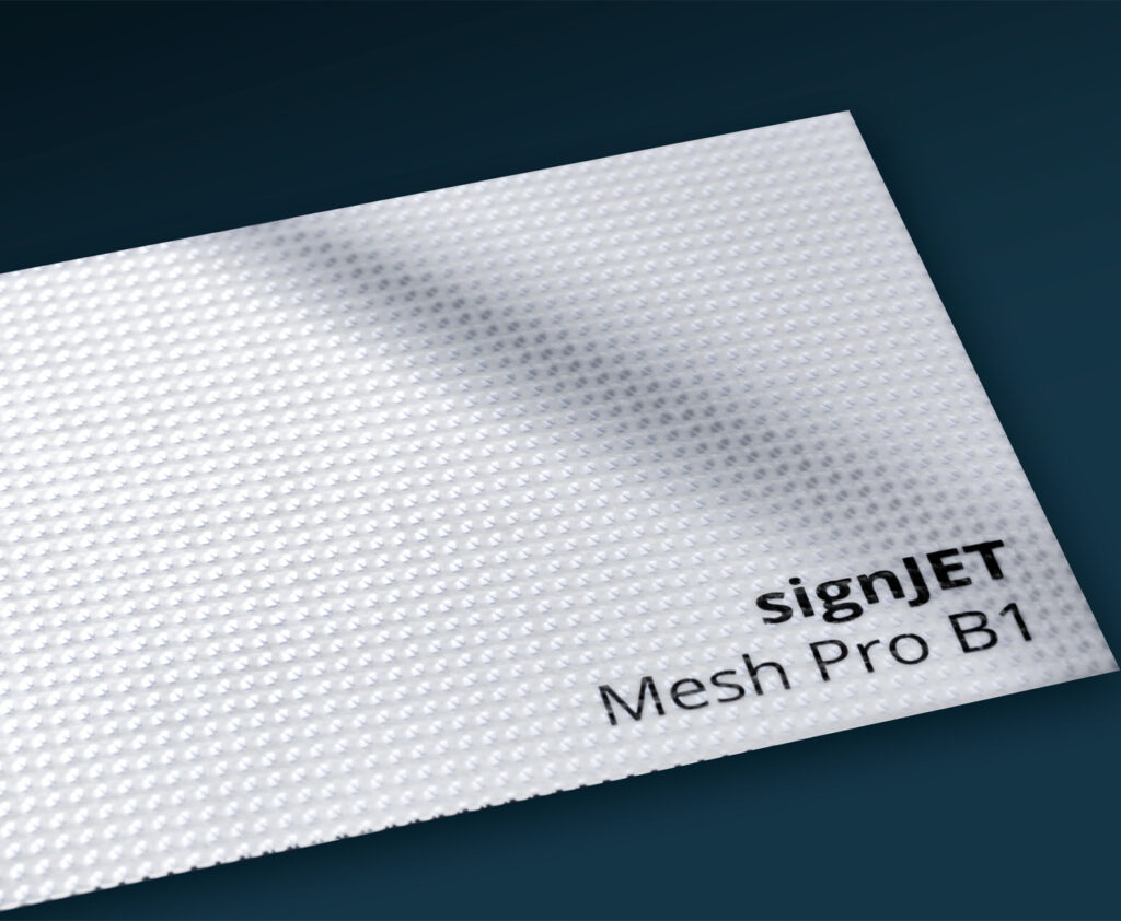 signJET Mesh Pro B1 - Rauch Papiere